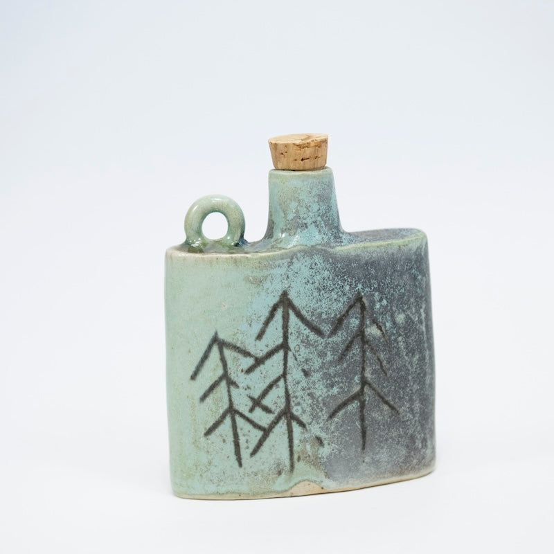 Medium Flask with Trees – PINCH