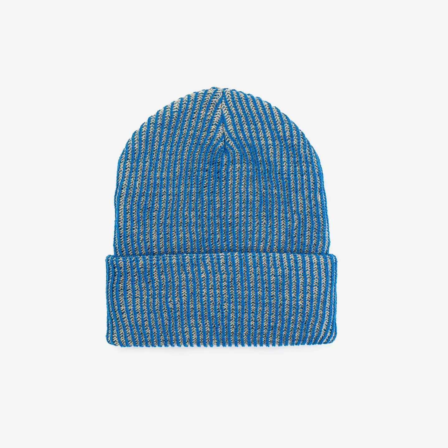 Simple Rib Knit Beanie in Cobalt Sand – PINCH